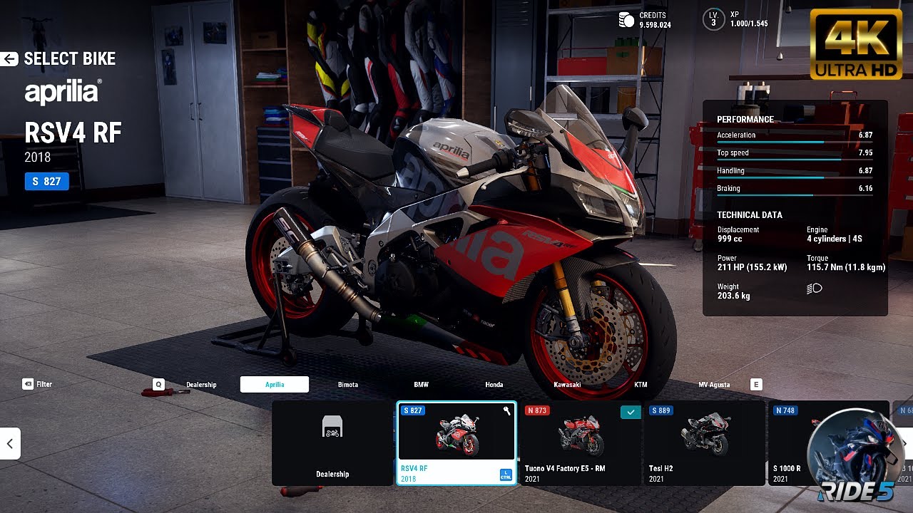 Every Bike Lover Dreams Of A Machine Like This One! | APRILIA RSV4 RF ...