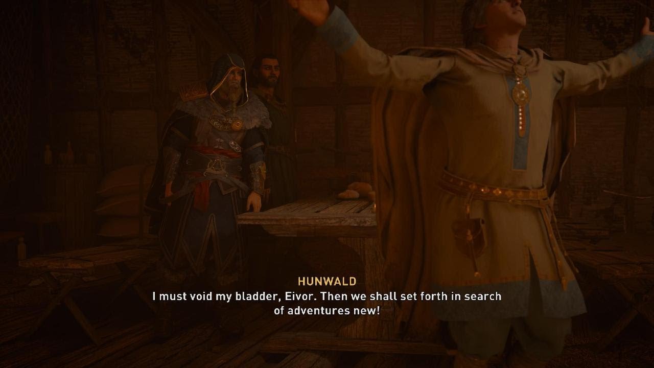 PS5 Assassin's Creed Valhalla Meeting with Hunwald in Lincolnscire - YouTube