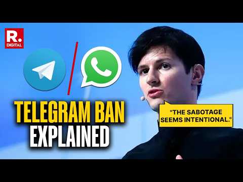 Telegram Banned In India: Founder Pavel Durov Reacts | Telegram Ban Explained