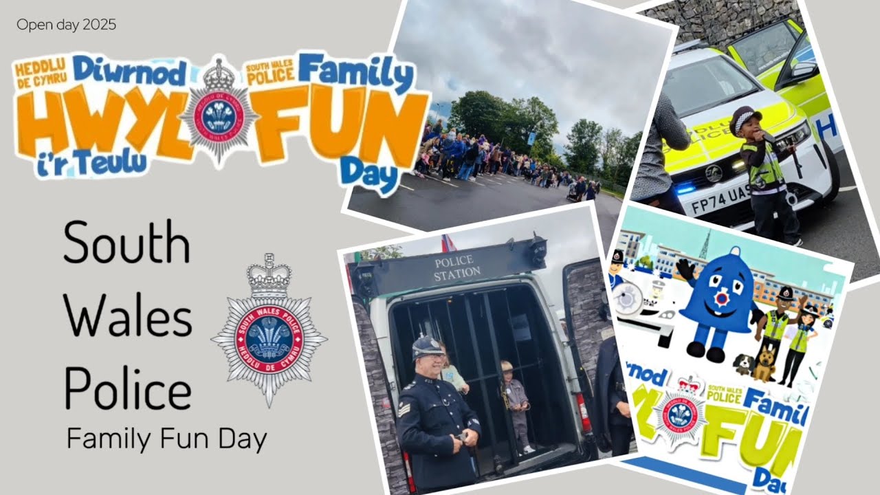 SWP OPEN DAY 2025 | South Wales Police HQ | Bridgend | HEDDLU DE CYMRU👮 ...