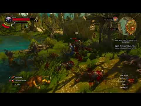 Witcher 3 sword play