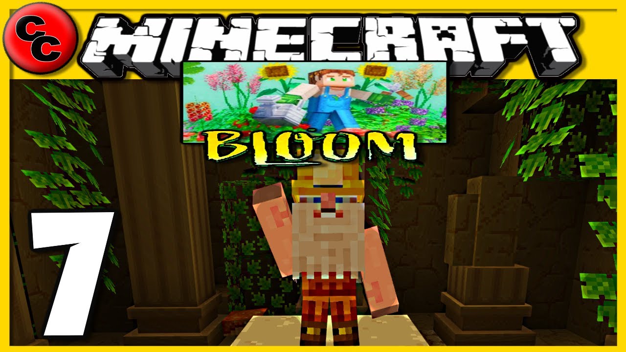 BLOOM " Minecraft Lets Play A FREE MAP Ep7 Garden Gnomes " - YouTube