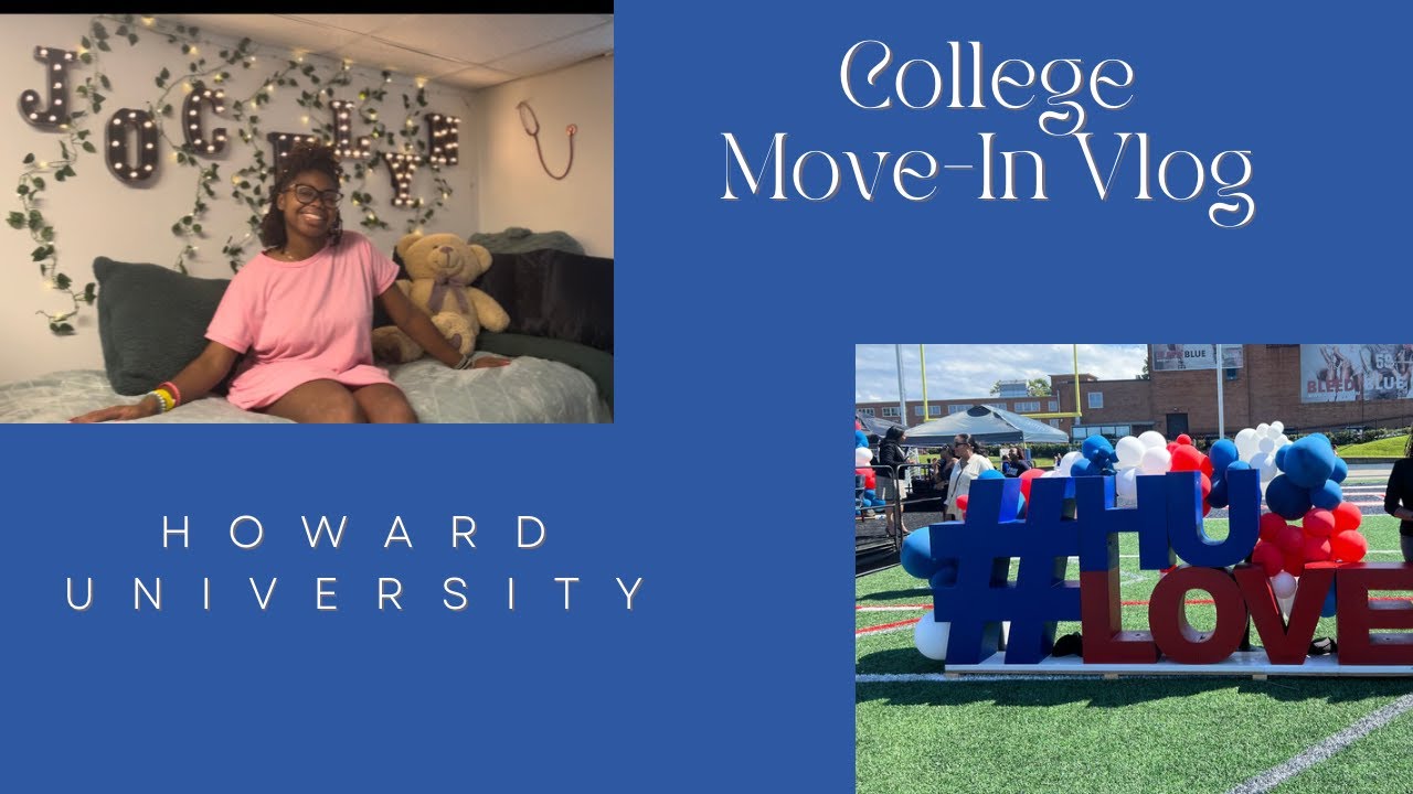 College Move In Vlog | Howard University | The Quad - YouTube