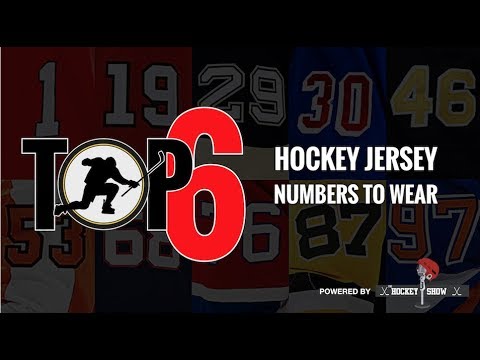 Top 6 Results | Hockey Jersey Numbers to Wear - YouTube