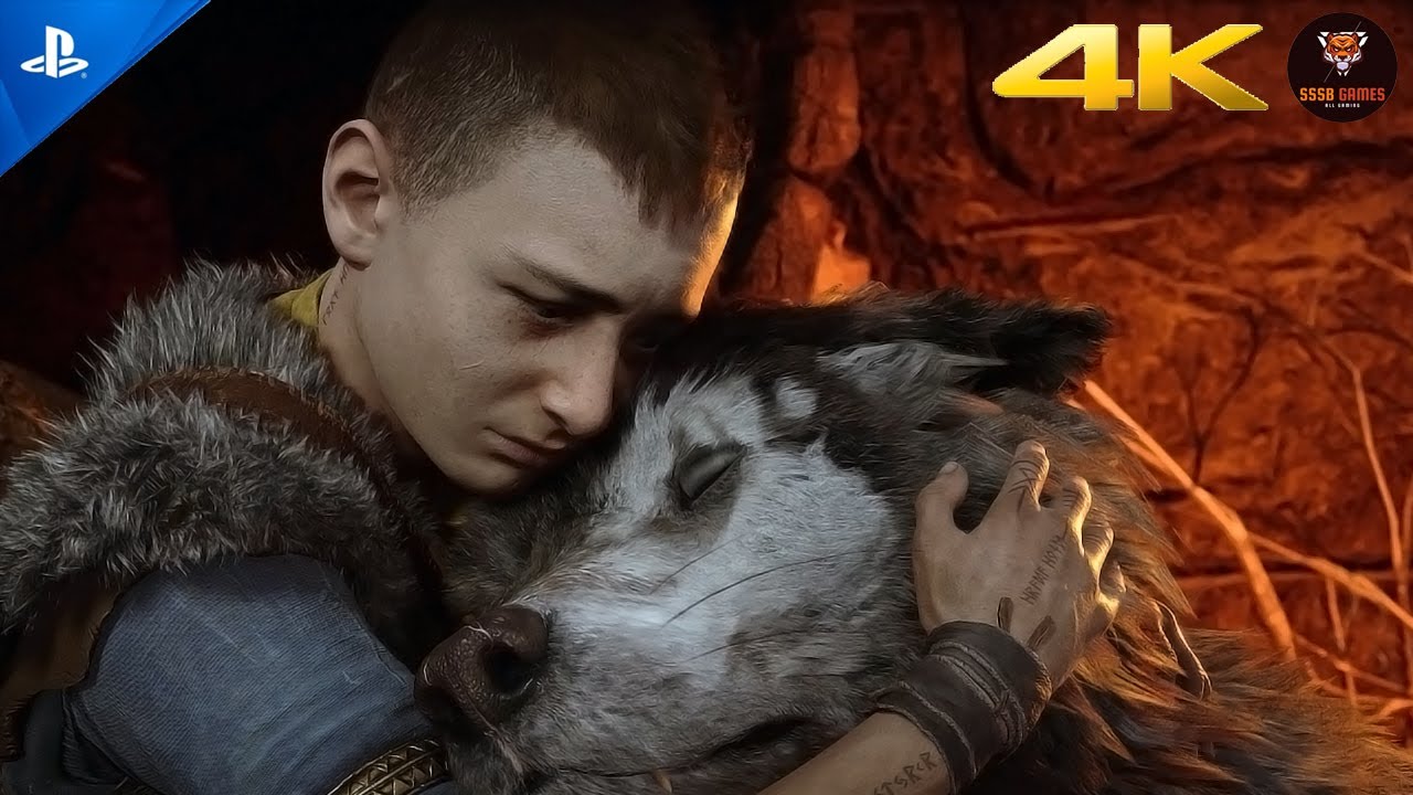 Sofna Wolf Dead 4K | GOD OF WAR RAGNAROK - YouTube