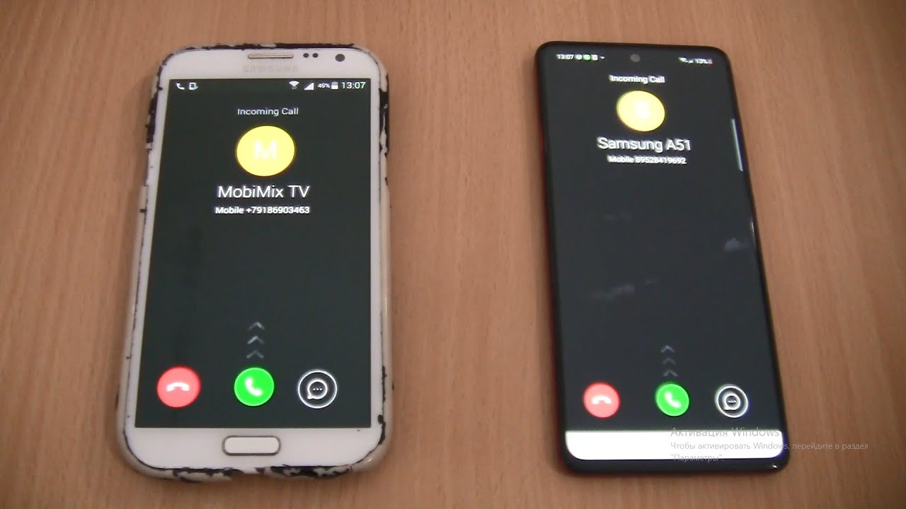 Double WhatsApp New Version Fake on Samsung Galaxy A51+Note 2 incoming call via Fake call - YouTube
