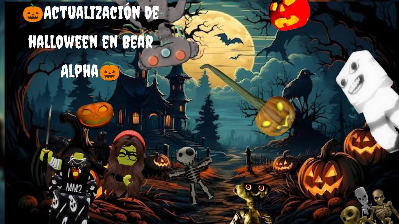 Actualización de Bear Alpha de Halloween🎃(llegué tardísimo)#roblox # ...