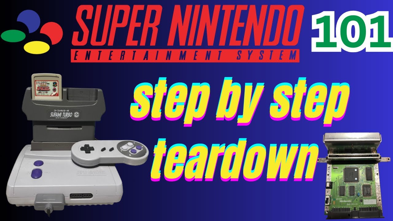 Super Nintendo Jr Teardown: Expert Tips for a Flawless Disassembly ...