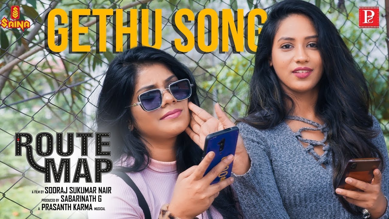 Gethu Song Lyric Video | Route Map | Sooraj Sukumar Nair | Gopu Kiran | US Deeksh - YouTube