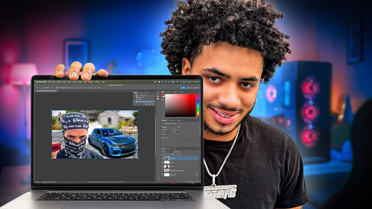 How To Make Thumbnails Like FastLifeNick! - YouTube
