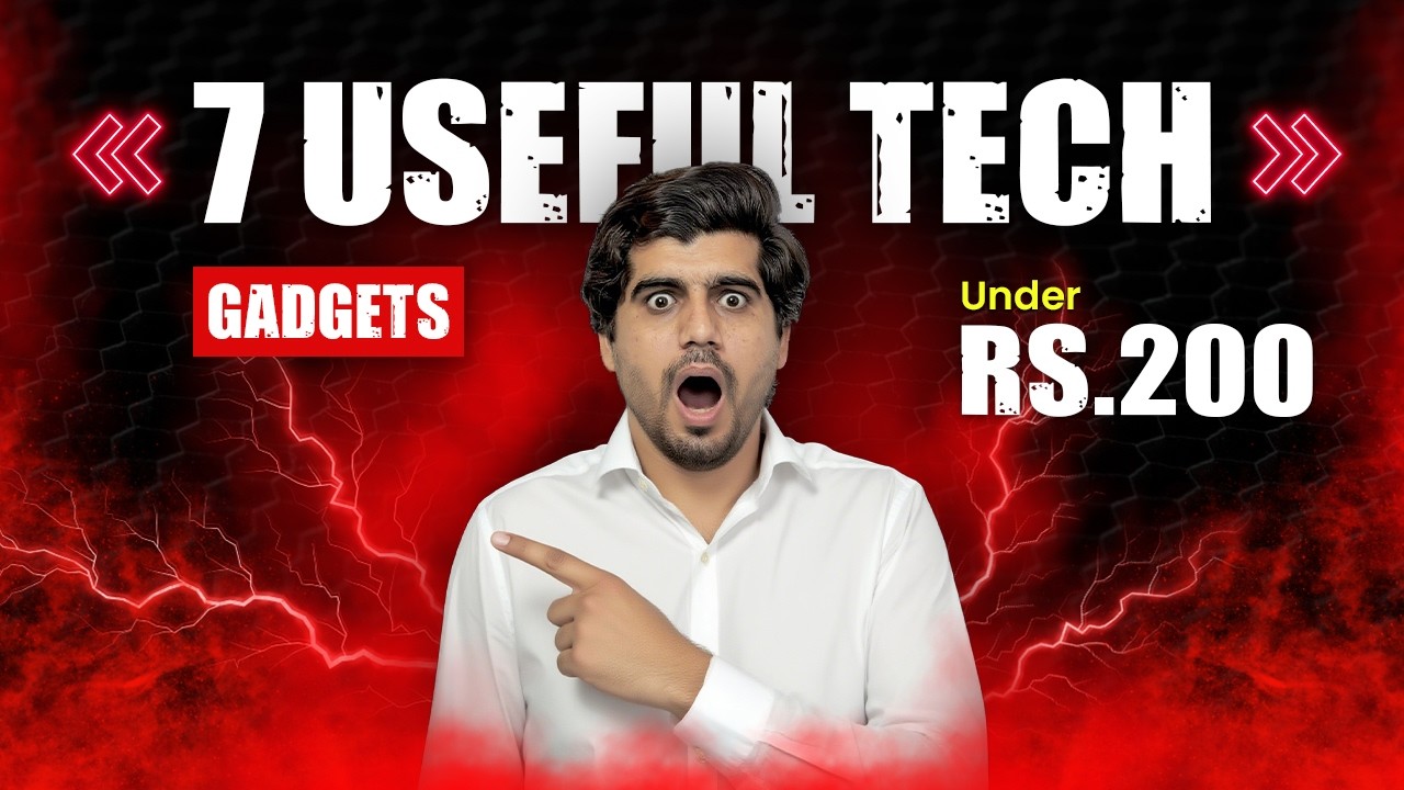 7 Usefull 🤖Tech Gadgets Under 💰200Rs - YouTube