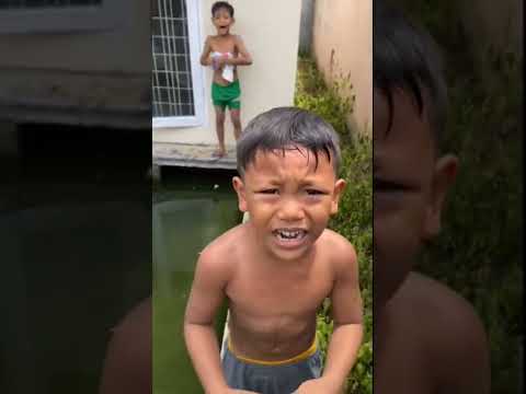 Tiktok viral! Bocil Tiktok Yang di kerjain pemilik kolam ikan Sampai Nangis😁 yang sedang viral