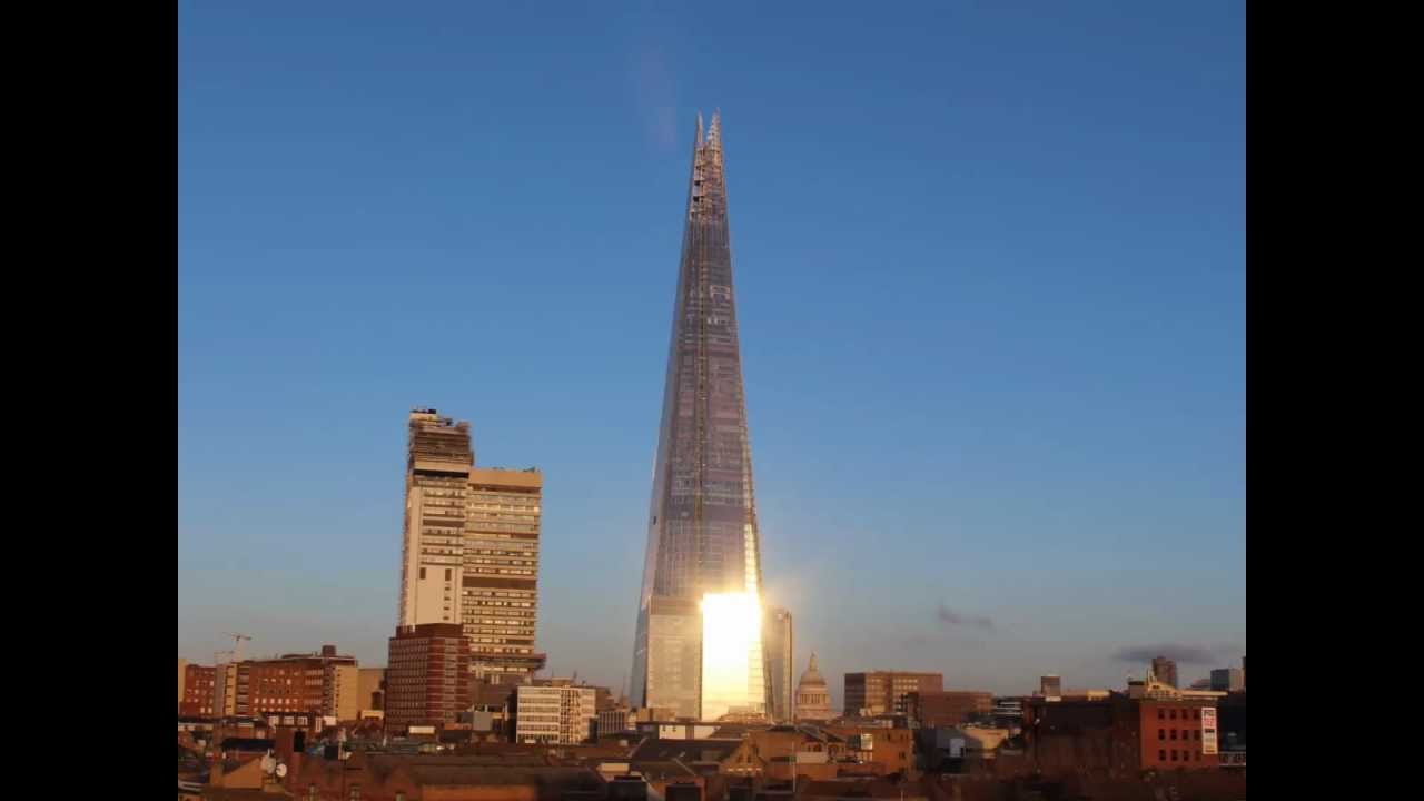 The Construction of The Shard 2007-2013 - YouTube