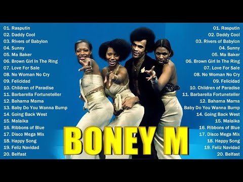Boney M Greatest Hits 🎶 Best Songs Full Album – Disco 70s & 80s Playlist || Rasputin, Ma Baker,..