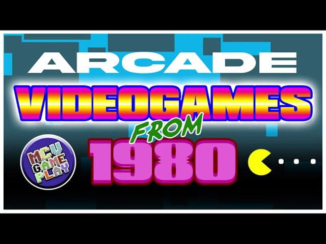 1980s Video Games Logos