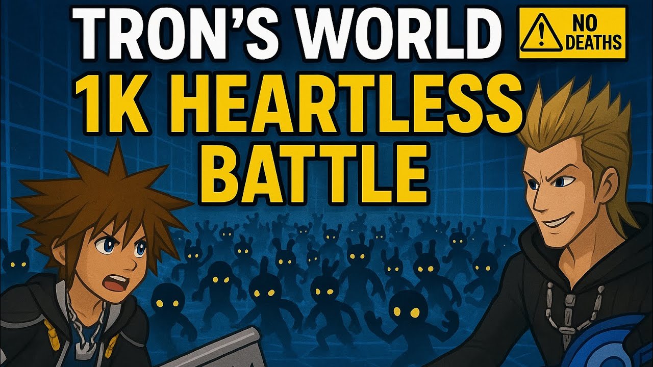 “Tron’s World & 1,000 Heartless │ KH2FM Critical Mode Nuzlocke” - YouTube