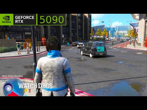 Watch Dogs Legion | RTX 5090 [4K] Ray Tracing ON, DLSS 4 Override | Ryzen 7 9800X3D
