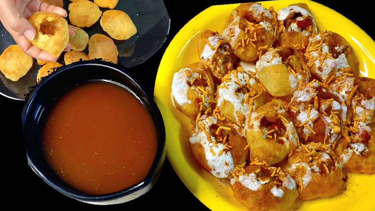 Gol Gappy with Khata Pani Complete recipe Step by step | Pani puri ...