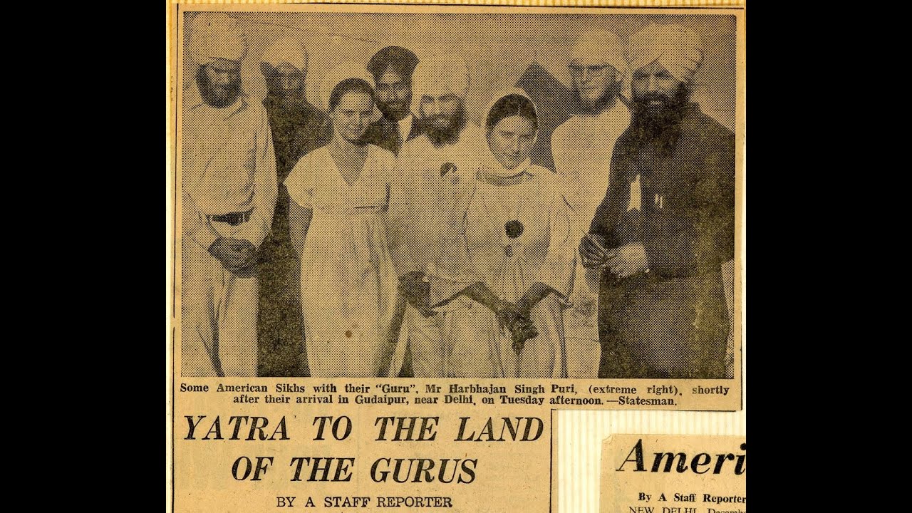 Yogi Bhajan's gora Sikhs! The true history behind 1970 Yatra (trip) to ...