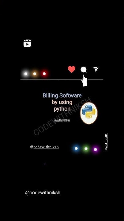 Billing Software Using Python(Tkinter Module). - YouTube