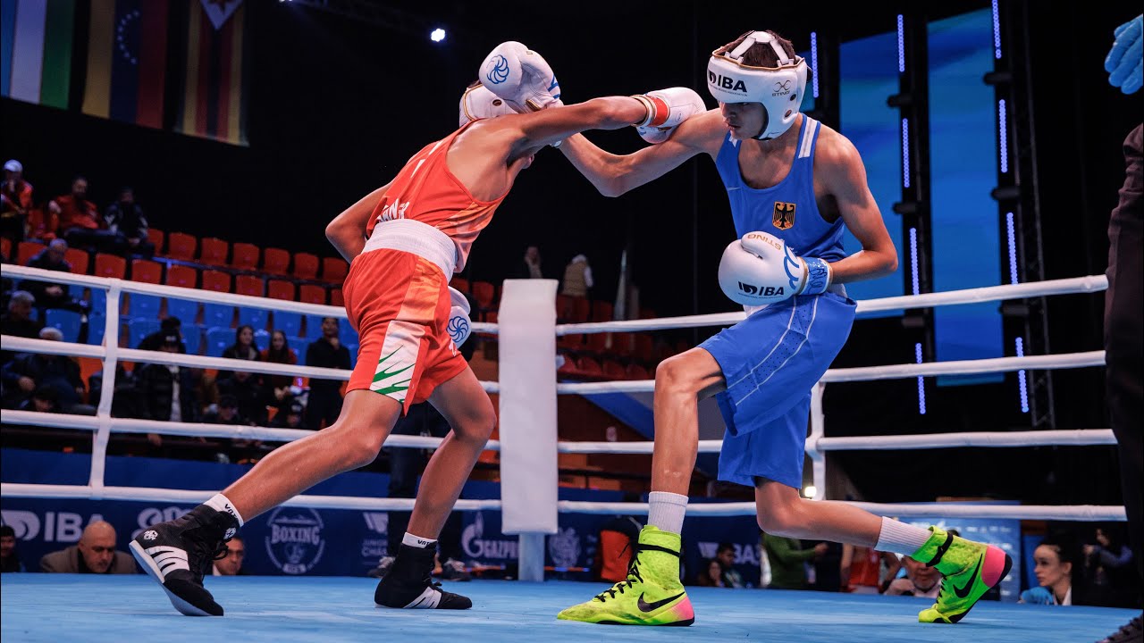Emal Hamdam (GER) vs Sikander Sikander (IND) IBA World Junior ...