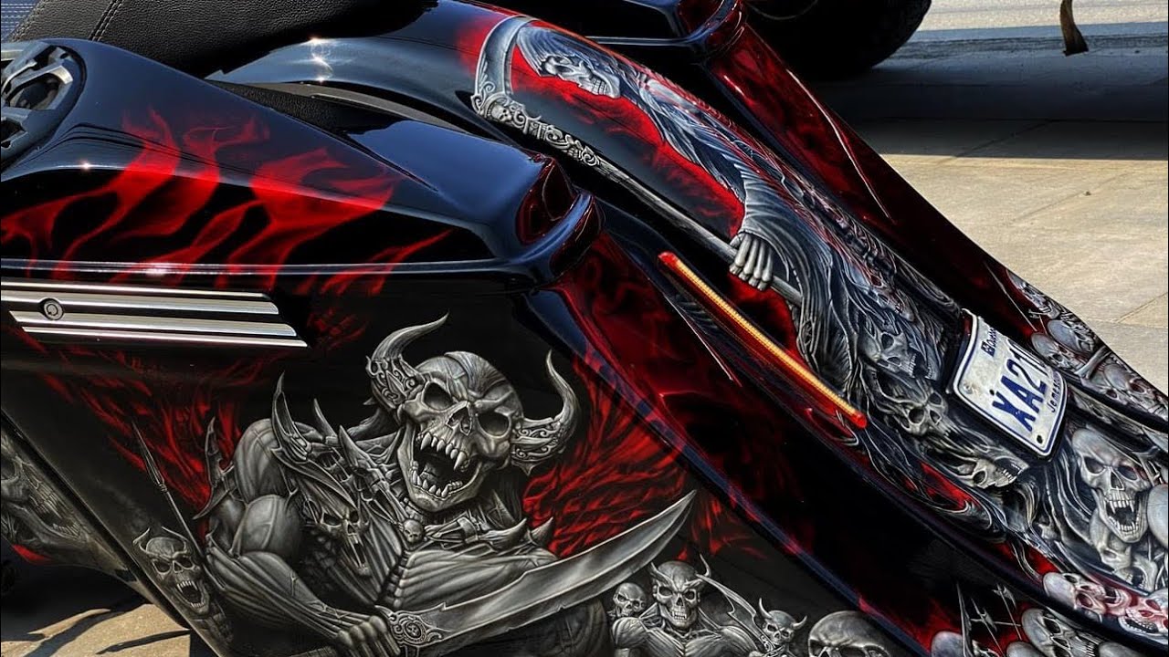 The best Airbrush artist made this. (Martin Fitto) #airbrush # ...