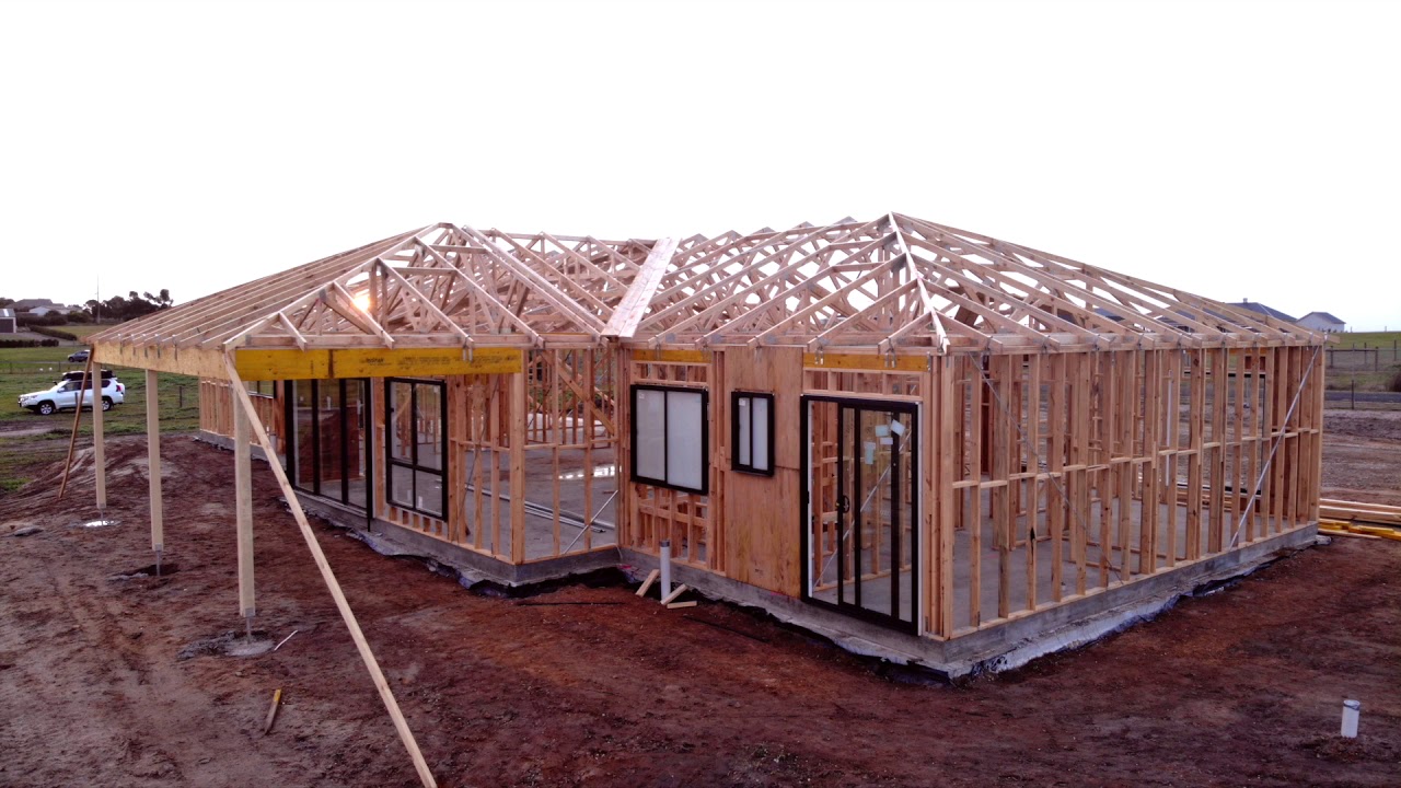 House Build Weeks 3 and 4 - YouTube