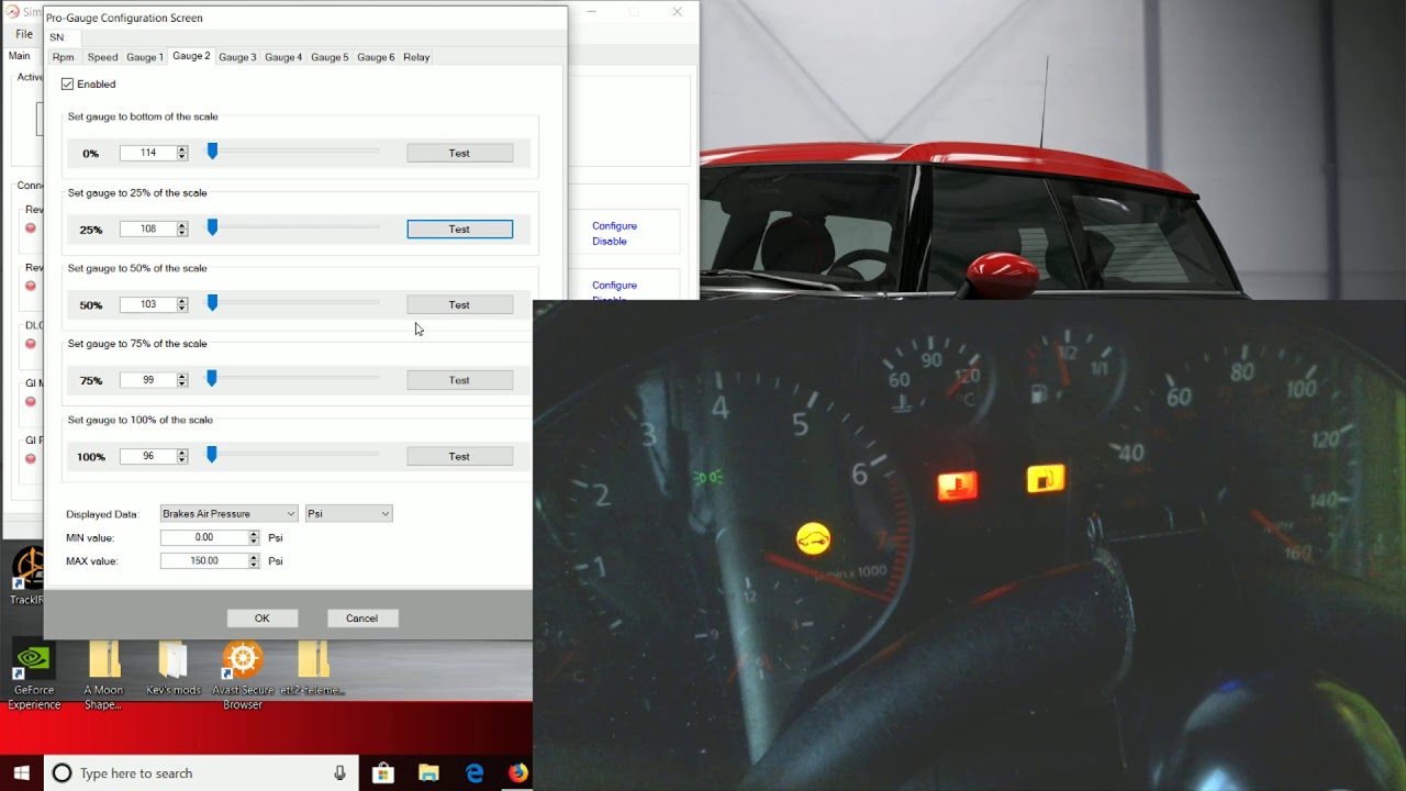 SymProjects, Simdash, My settings - YouTube