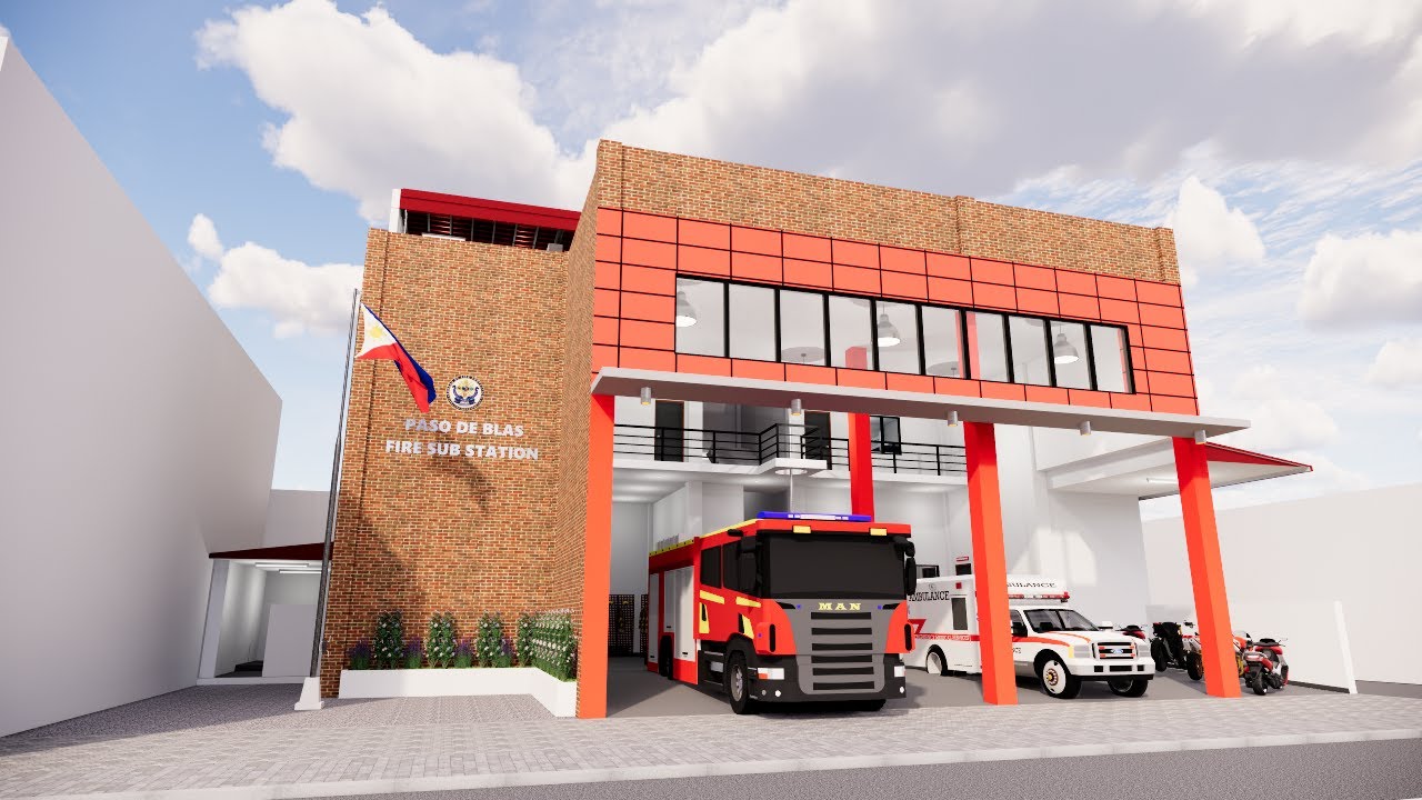 Fire Station Paso De Blas Valenzuela City - YouTube