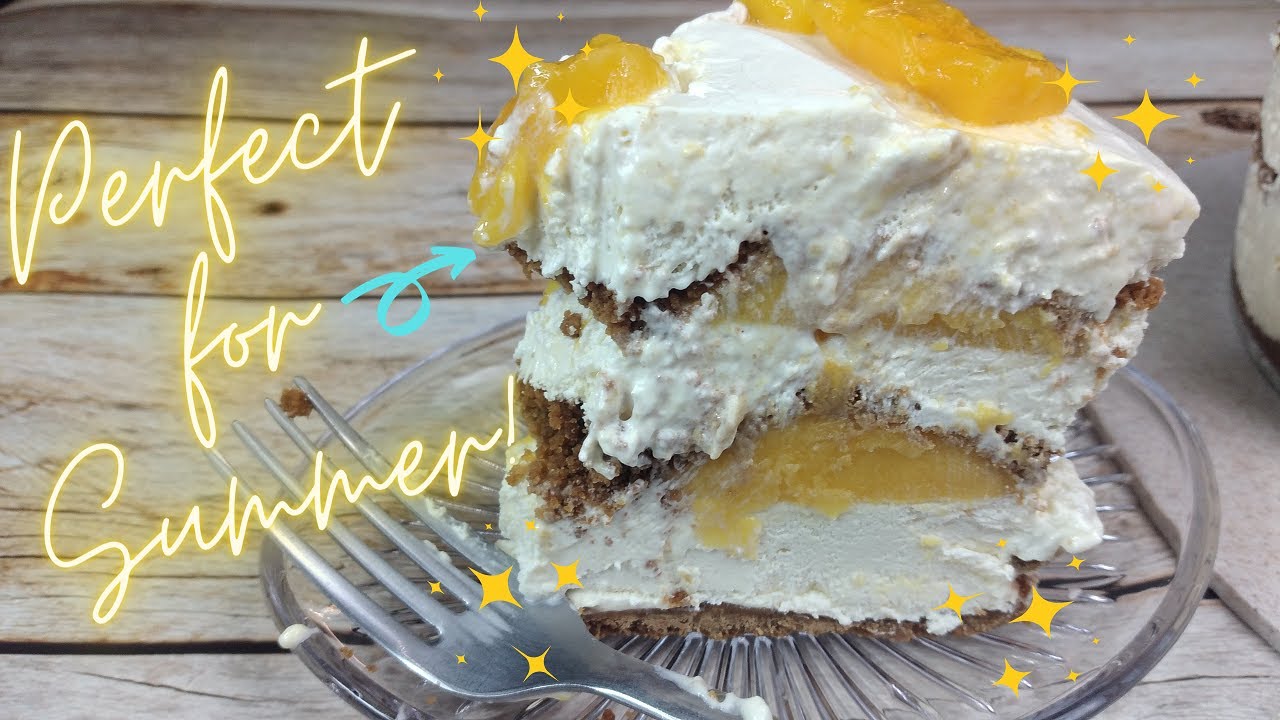 Mango Graham Float cake | Mango Float | No Bake, No Steam, No Cook, No ...