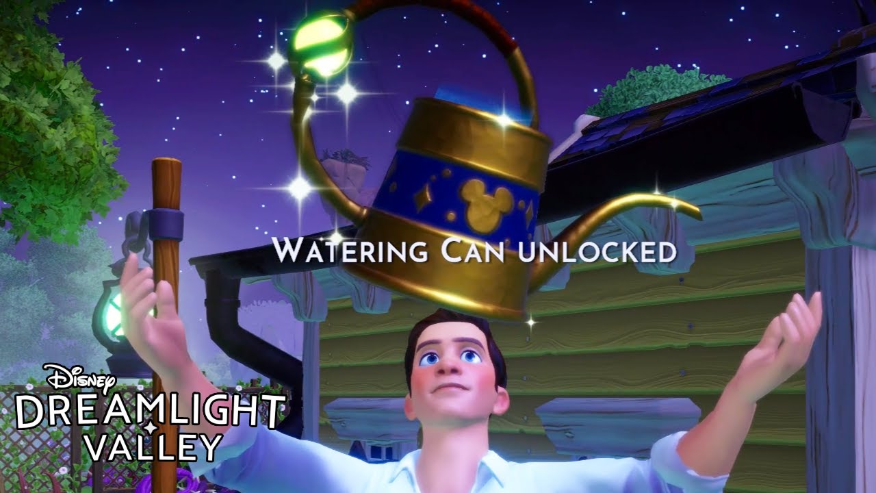How to get Watering Can - Disney Dreamlight Valley Guide - YouTube