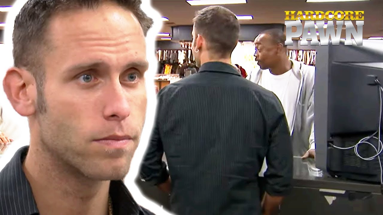 Angry Customer Tries to Sell An Old TV | Hardcore Pawn | Season 4 - YouTube