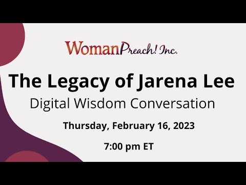 The Legacy of Jarena Lee 2023 - YouTube