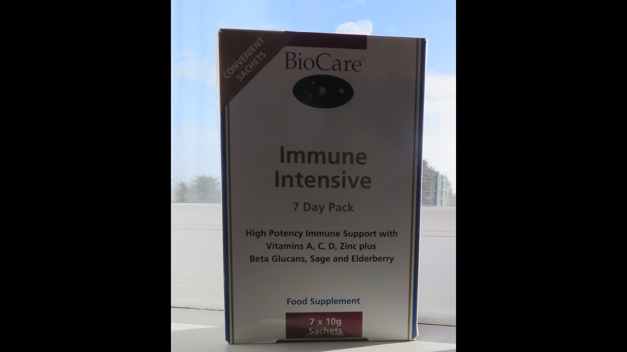 The BioCare Immune Intensive 7 Day Pack - YouTube