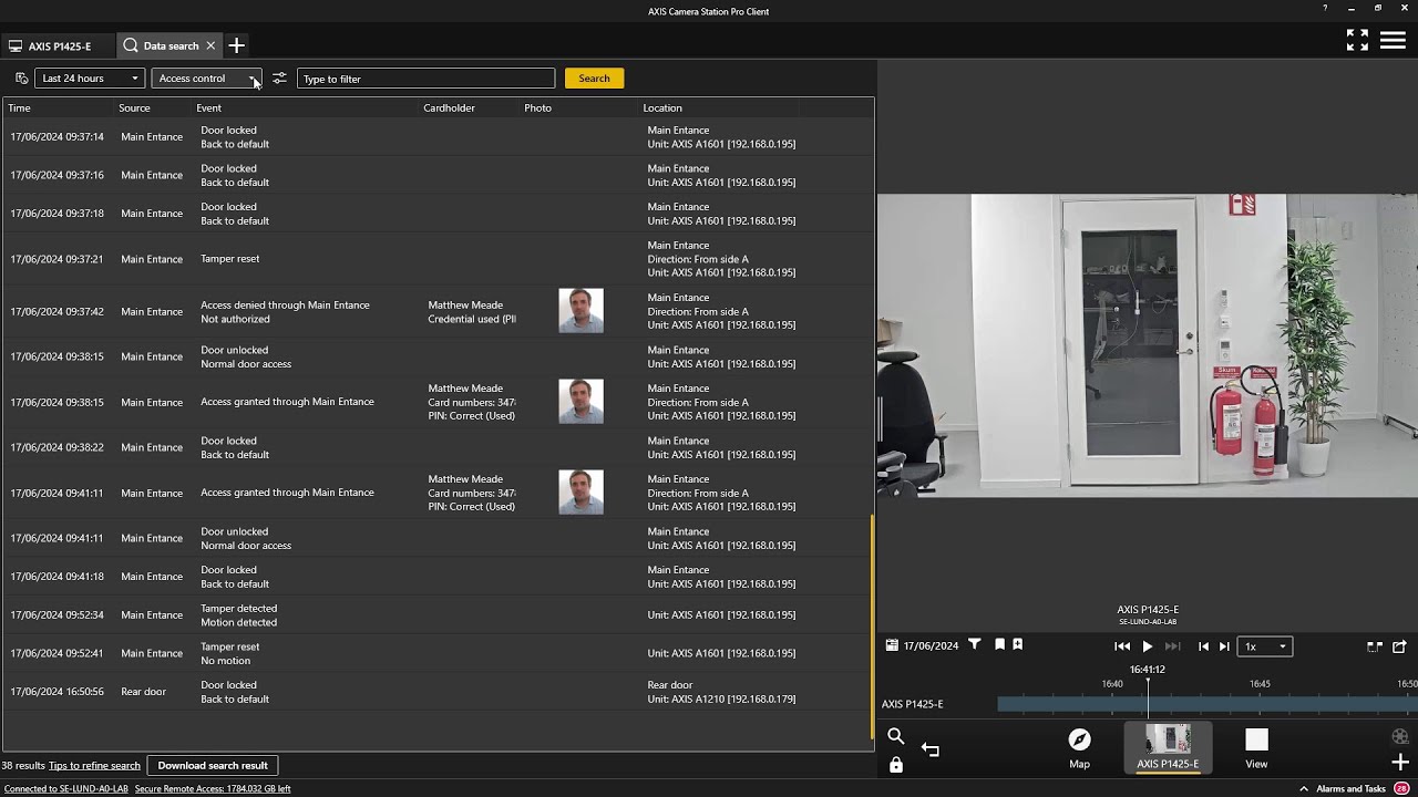 AXIS Camera Station Pro - version 6.2 new user features - YouTube