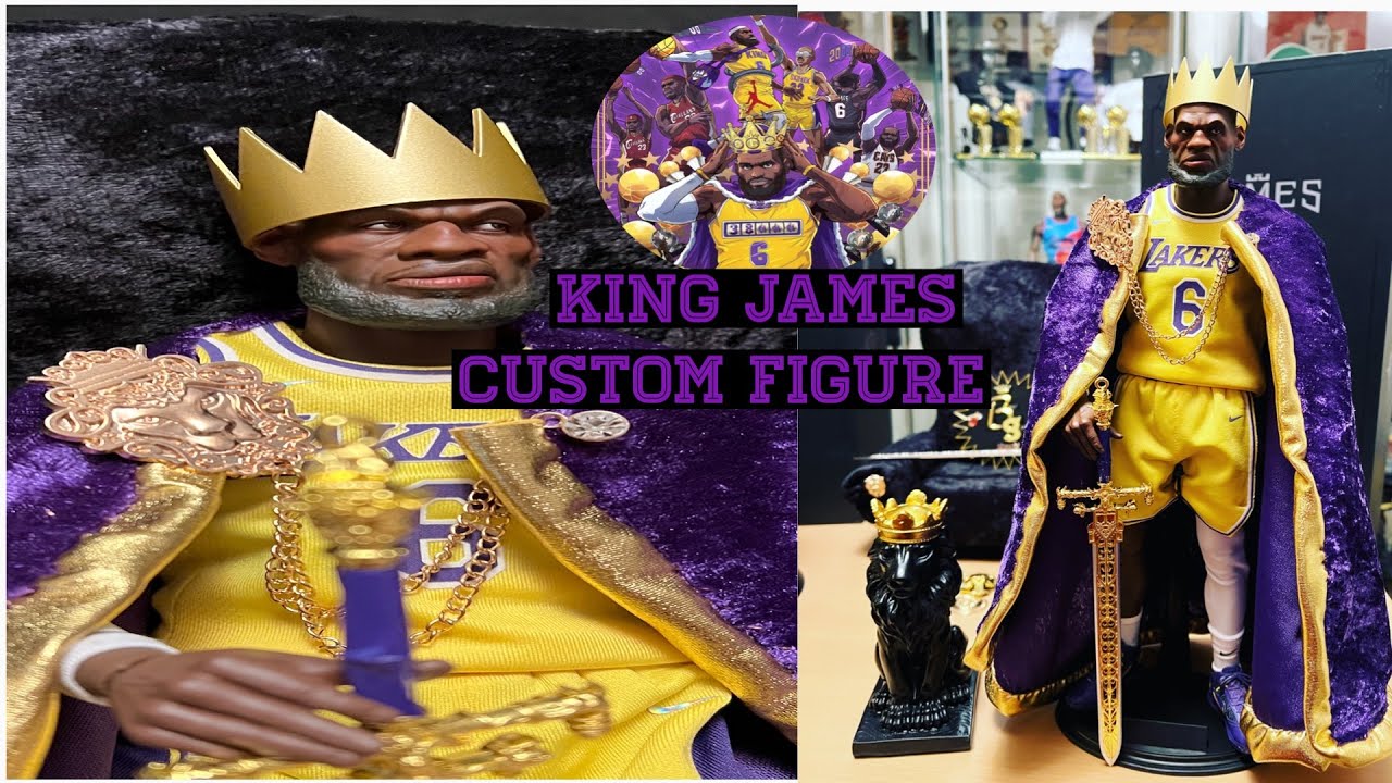 Most detailed LeBron James (king James ) Enterbay figures custom highly ...
