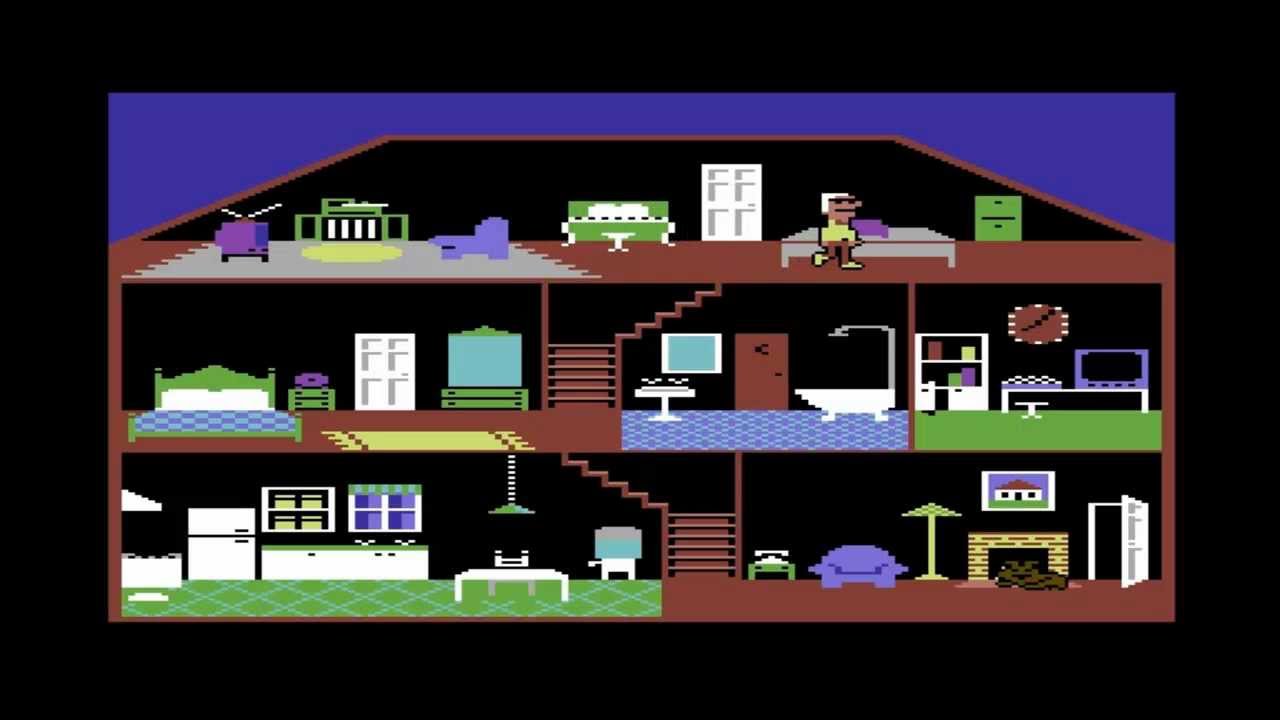 Little Computer People / LCP (C64) [1985] {GERMAN} - YouTube