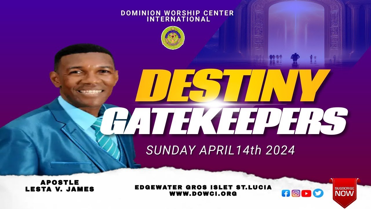 DESTINY GATEKEEPERS: PART 1: APOSTLE LESTA V. JAMES - YouTube