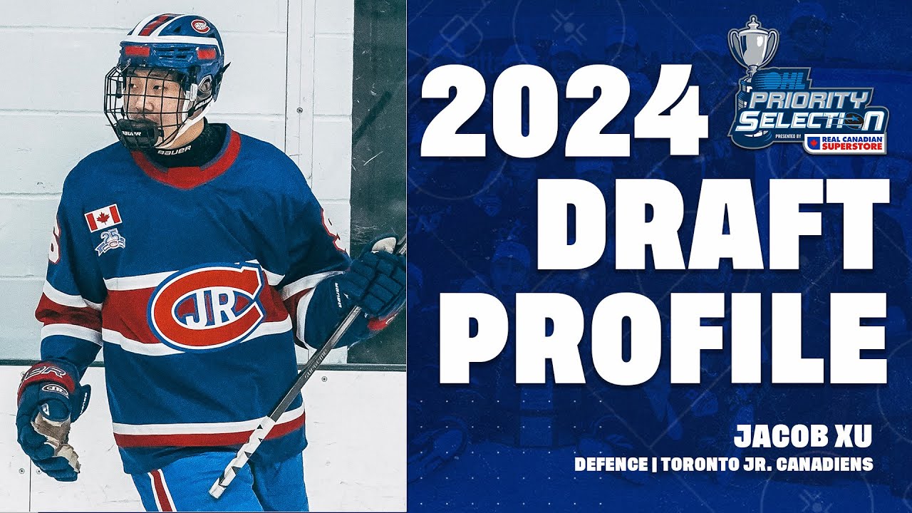 2024 #OHLDraft Prospect Profile: Jacob Xu (Toronto Jr. Canadiens) - YouTube