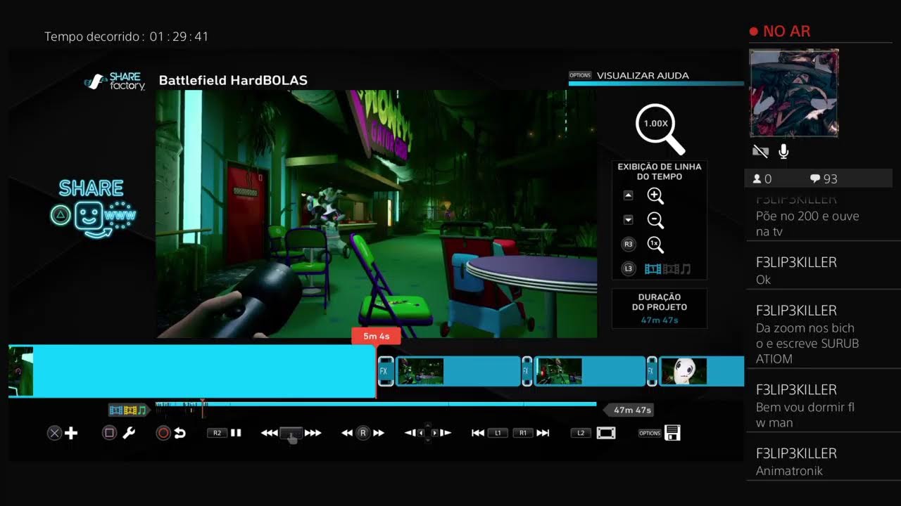 Editando o Vídeo - Cinco Noitadas com Frederico part 3 - YouTube