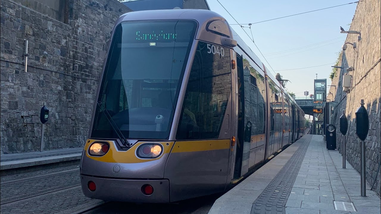 Ride on Luas 5040 - (Broombridge Station to Phibsborough) | June 15 ...