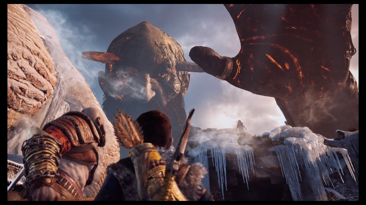 GOD OF WAR (2018) FINAL BOSS killing × PS4 - YouTube