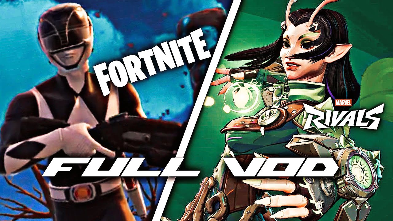 POWER RANGERS IN FORTNITE + MAREL RIVALS LORD MANTIS PROFICIENCY GRIND ...