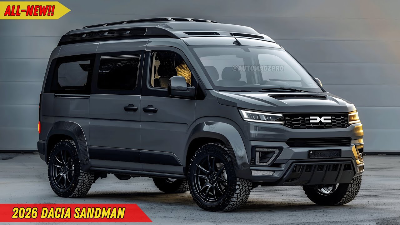 First Look at the 2026 Dacia Sandman – Rugged, Affordable, and Ready! - YouTube