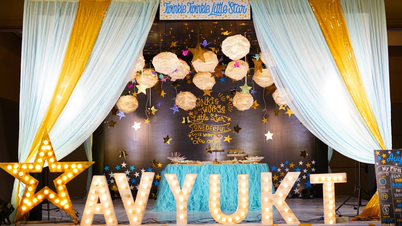1st Birthday Highlights | Avyukt Ram Turns One | First Birthday Shoot ...