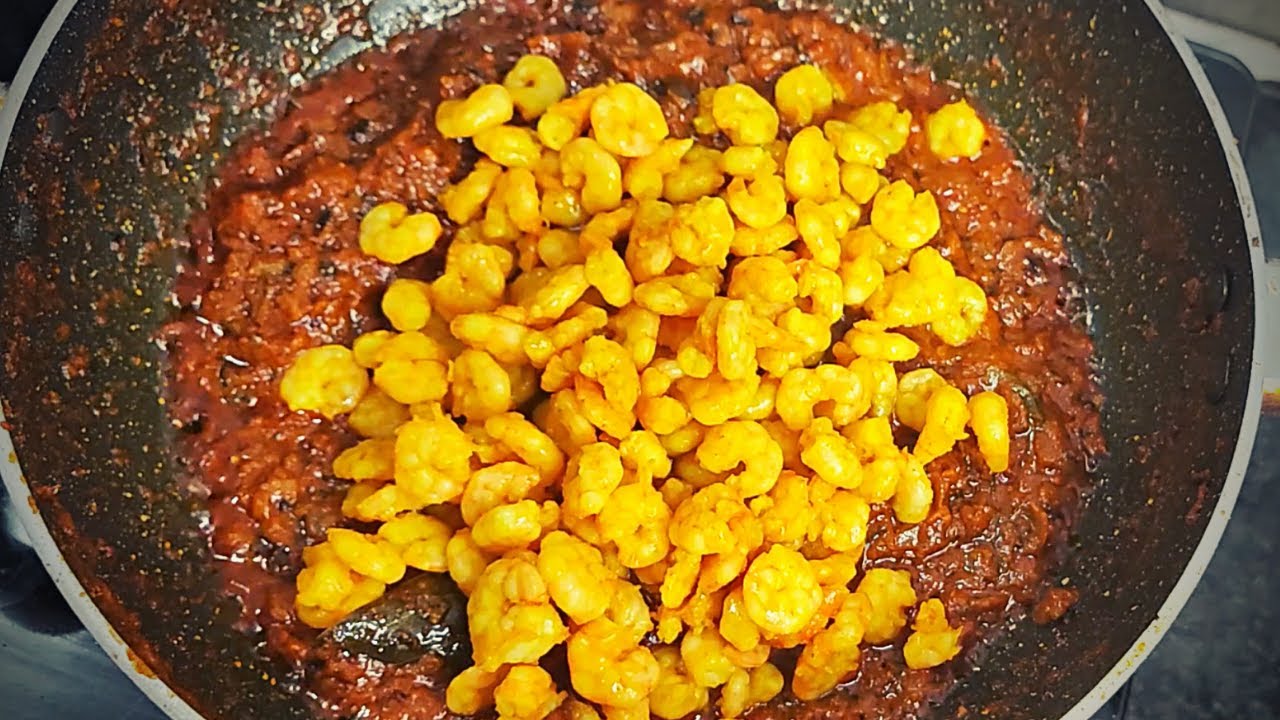 Prawn (Jheenga) Masala Curry | How to make Prawn Masala Curry | Jheenga ...