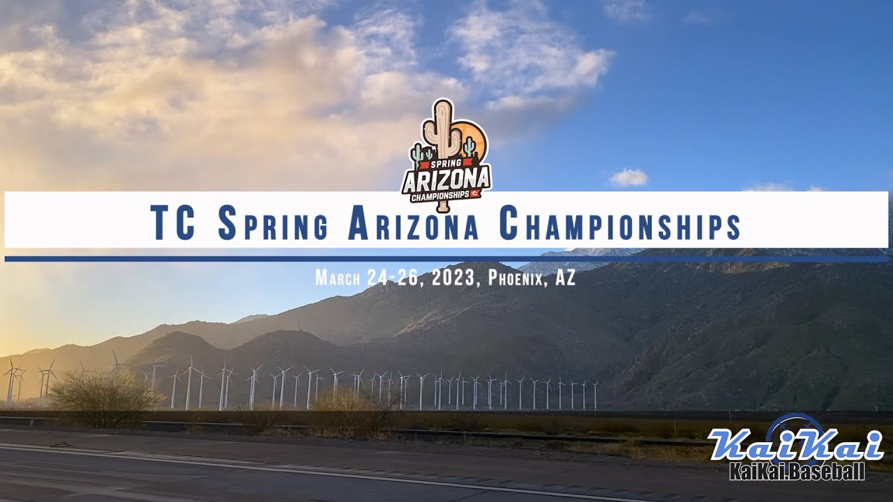 KaiVlog#04【トーナメント】TC Arizona Spring Championships, 10U - 2023/3/24-26 ...