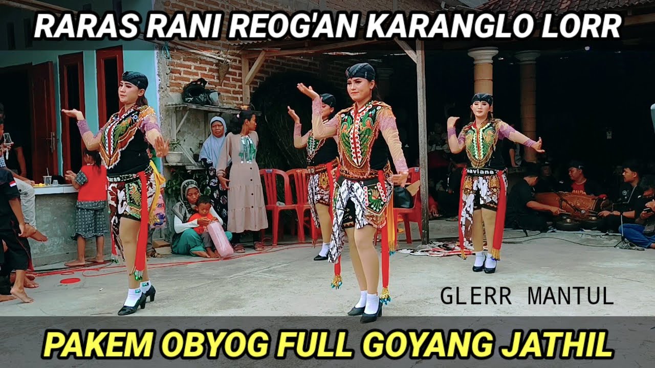 Pakem Jathil Obyog ‼️Full Goyang Raras Rani dkk live Karanglo Lor ...
