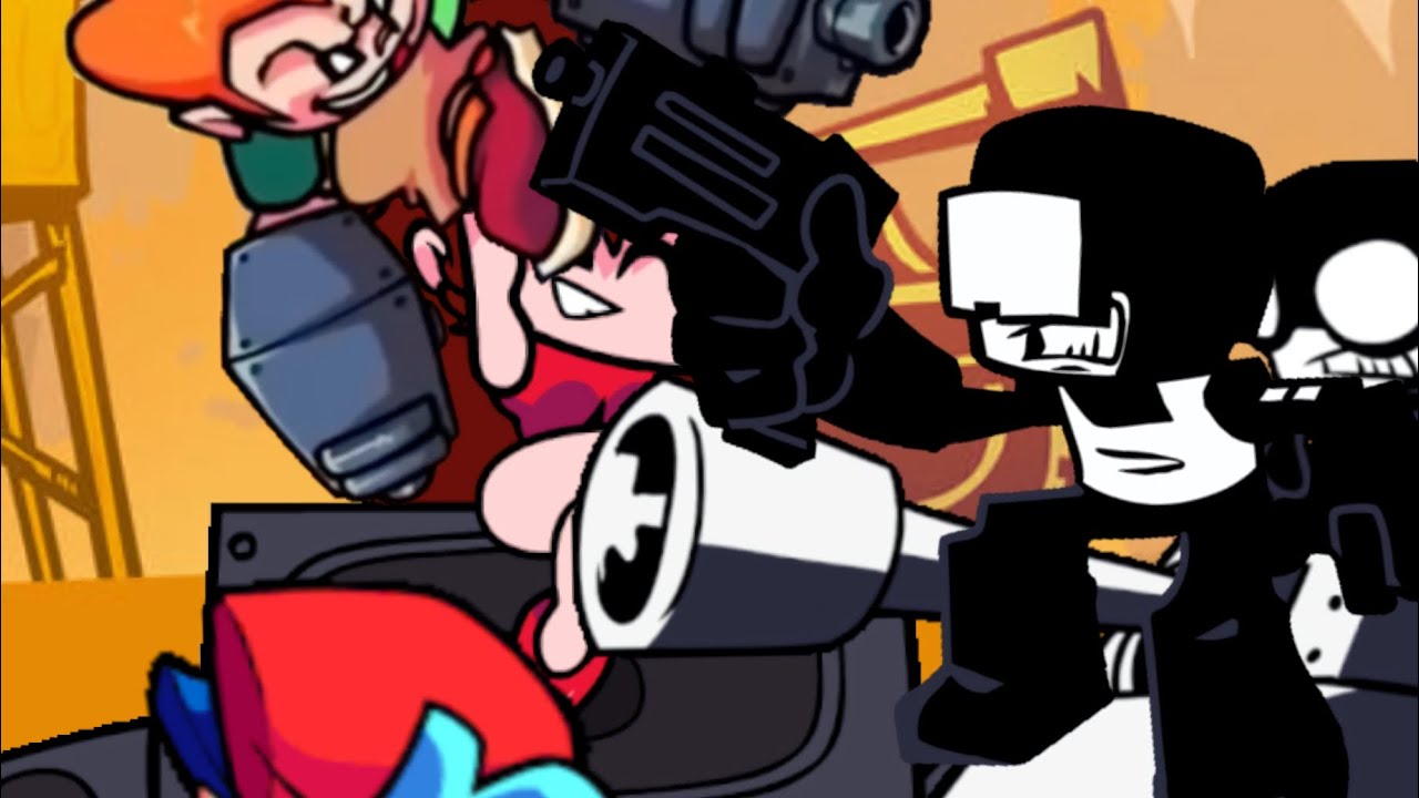 fnf rig test/dc2/drawing cartoons - YouTube