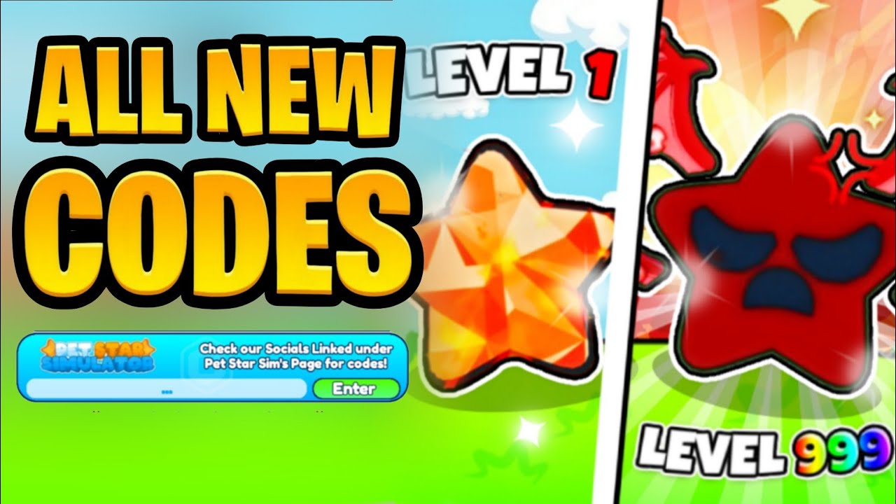 *NEW* ALL WORKING CODES FOR PET STAR SIMULATOR IN 2025! ROBLOX PET STAR ...